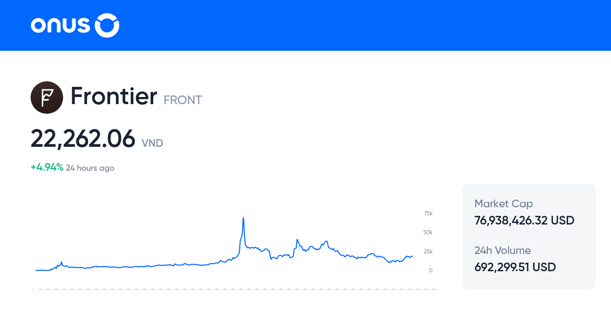Frontier Research Hub | FRONT information, history and analysis