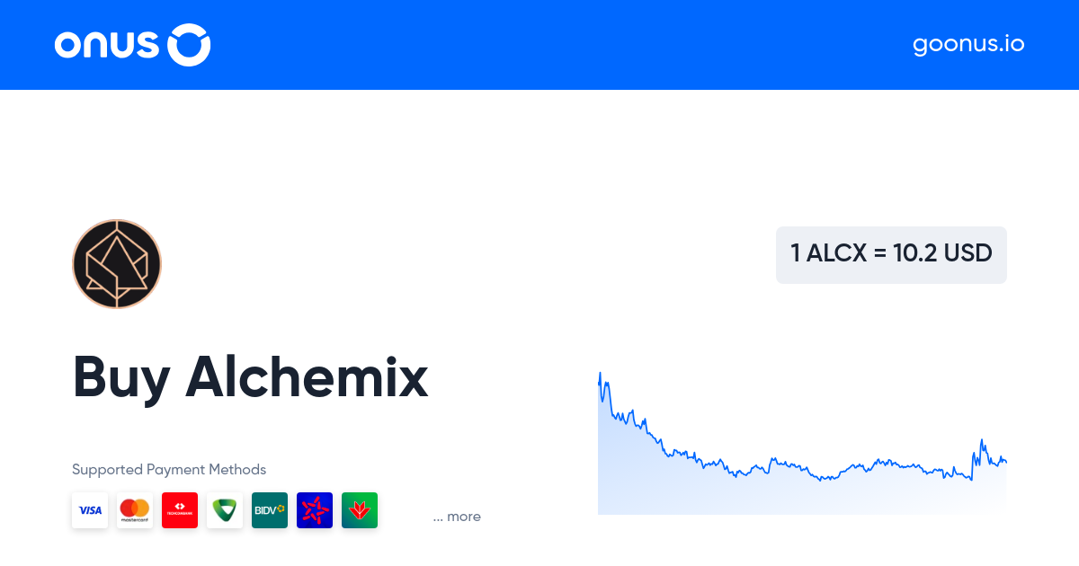 Buy ALCX with Credit Card, Bank Transfer | 5 steps to trade ALCX now