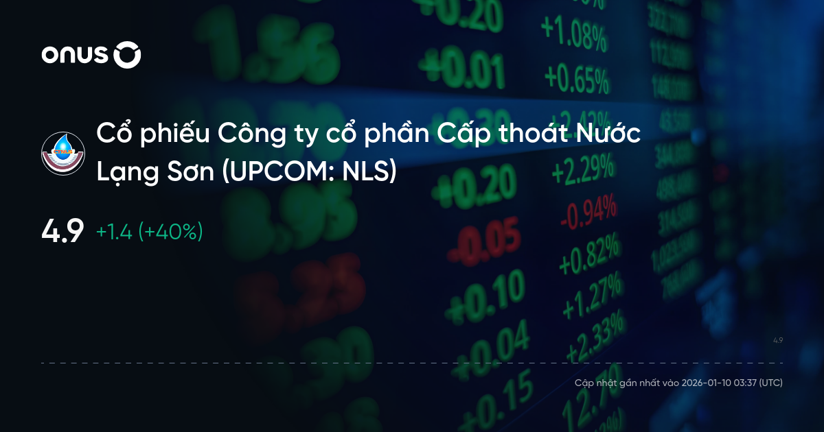 Giá cổ phiếu NLS hiện tại là 0 nghìn VNĐ | Biểu đồ realtime & Phân tích ...