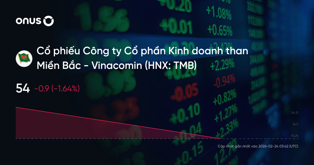 Hồ sơ doanh nghiệp Công ty Cổ phần Kinh doanh than Miền Bắc - Vinacomin ...