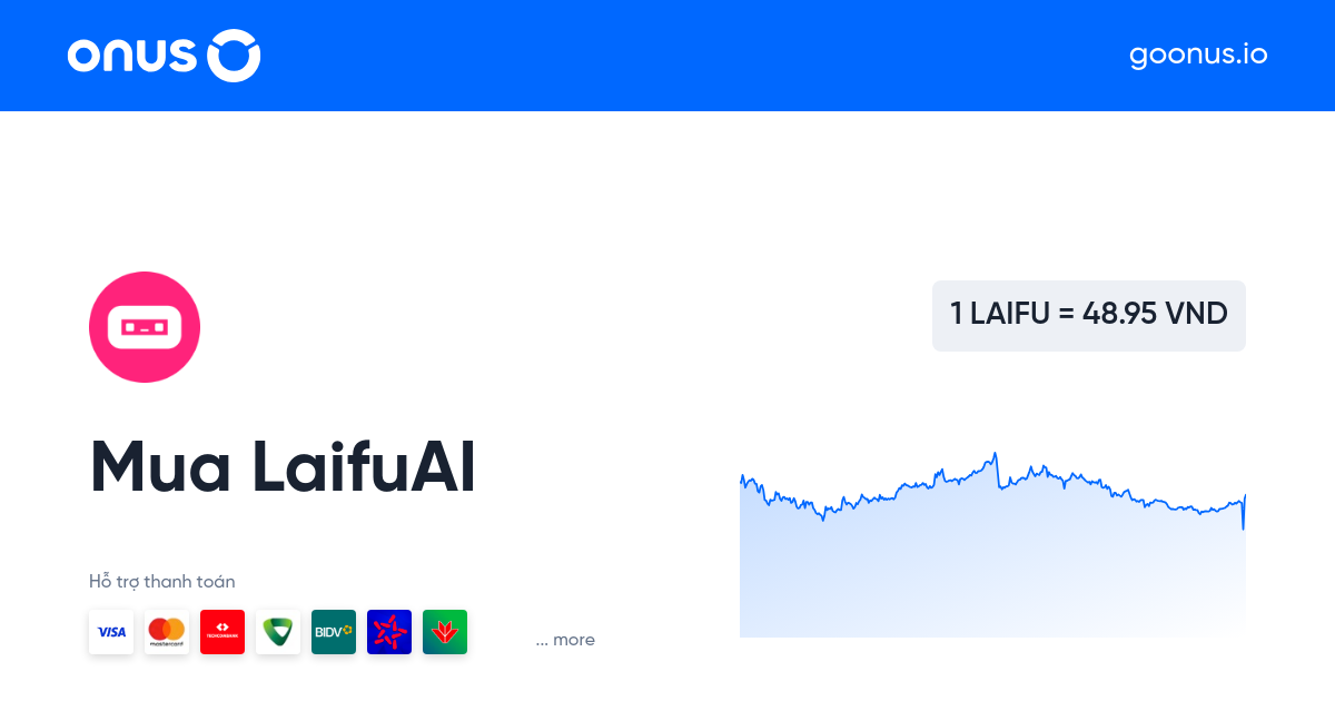 Mua LAIFU bằng Thẻ tín dụng tại Việt Nam | 5 bước giao dịch LAIFU ngay