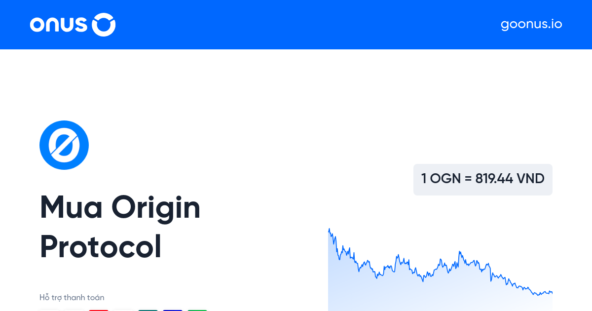 Mua OGN bằng Thẻ tín dụng tại Việt Nam | 5 bước giao dịch OGN ngay