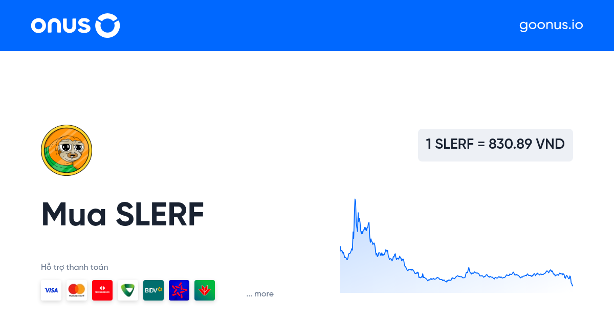 Mua SLERF bằng Thẻ tín dụng tại Việt Nam | 5 bước giao dịch SLERF ngay