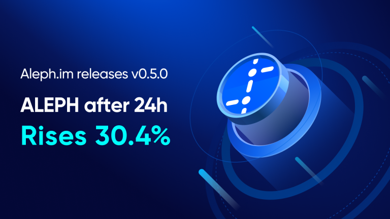 Aleph.im công bố bản cập nhật v0.5.0, ALEPH tăng 30.4% sau 24h - VI Insights