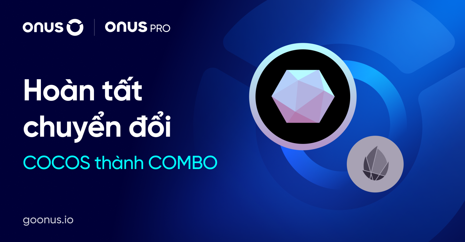 Hoàn tất chuyển đổi COCOS thành COMBO