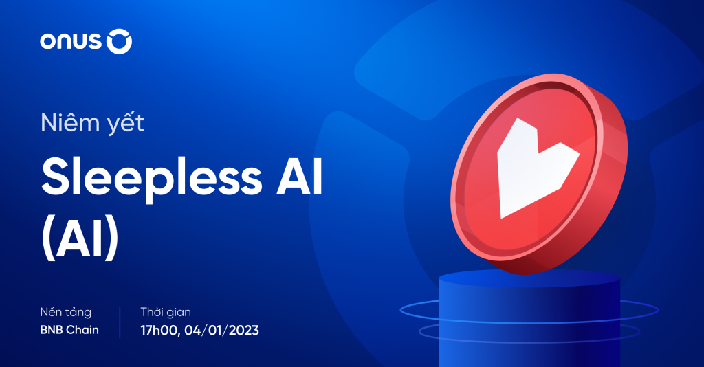 Niêm yết Sleepless AI (AI) trên ứng dụng ONUS