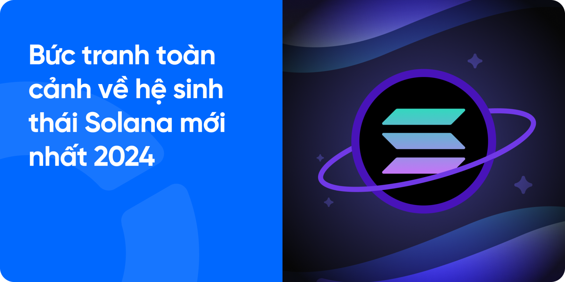 Bức tranh toàn cảnh về hệ sinh thái Solana mới nhất 2024