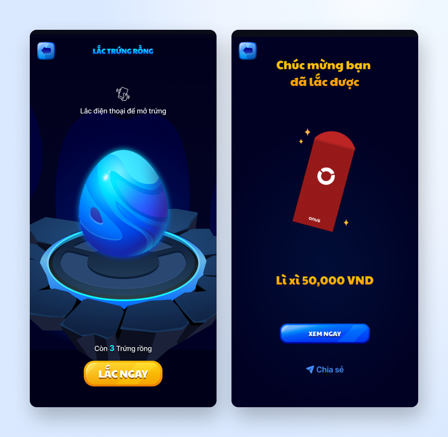 Chào Tết 2024: Luck Trứng Rồng - Rinh Quà Tết