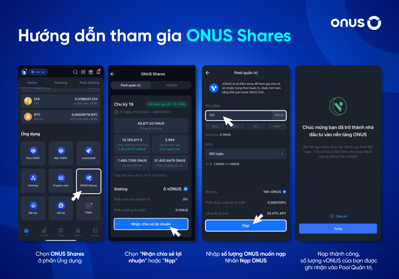 Tổng hợp 10 cách kiếm tiền với ONUS mới nhất 2025