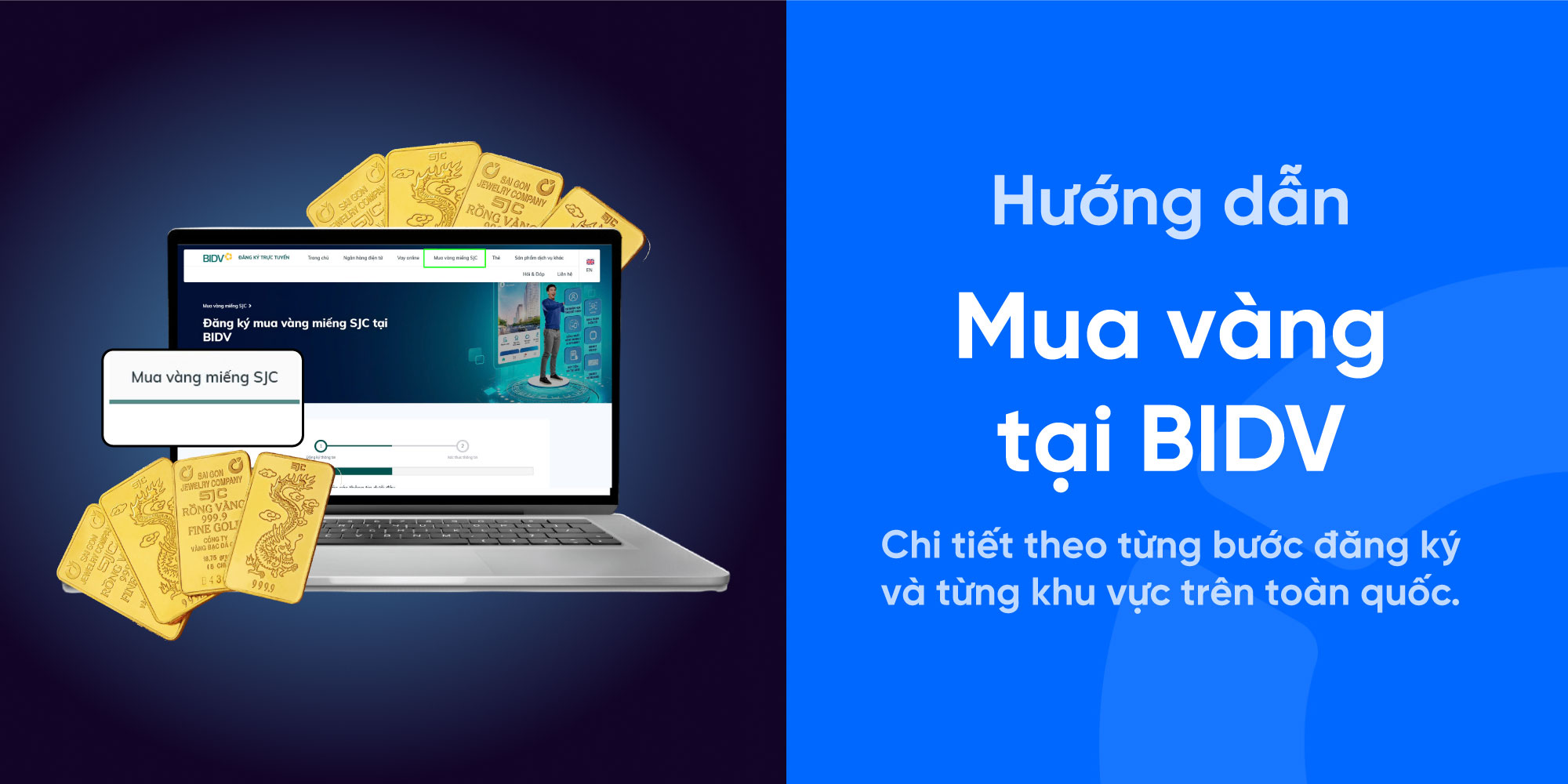 Hướng Dẫn Mua Vàng Tại Ngân Hàng BIDV