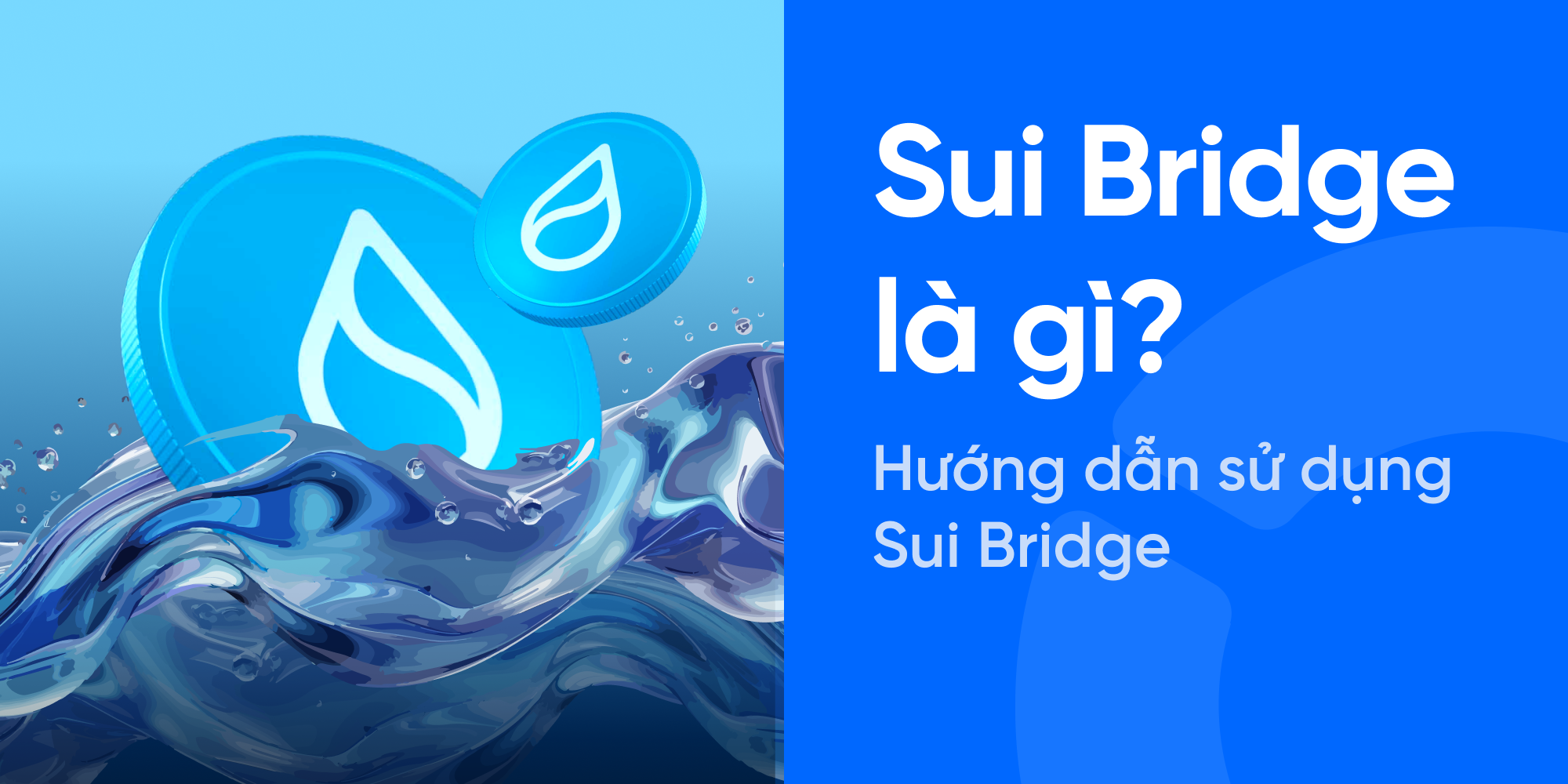 Sui Bridge là gì? Hướng dẫn sử dụng Sui Bridge