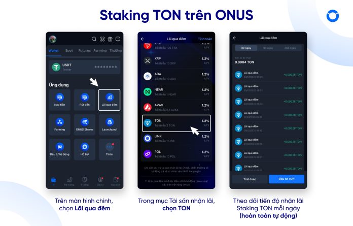 TON Staking là gì? Tiết lộ cách nhận lãi từ TON hiệu quả nhất