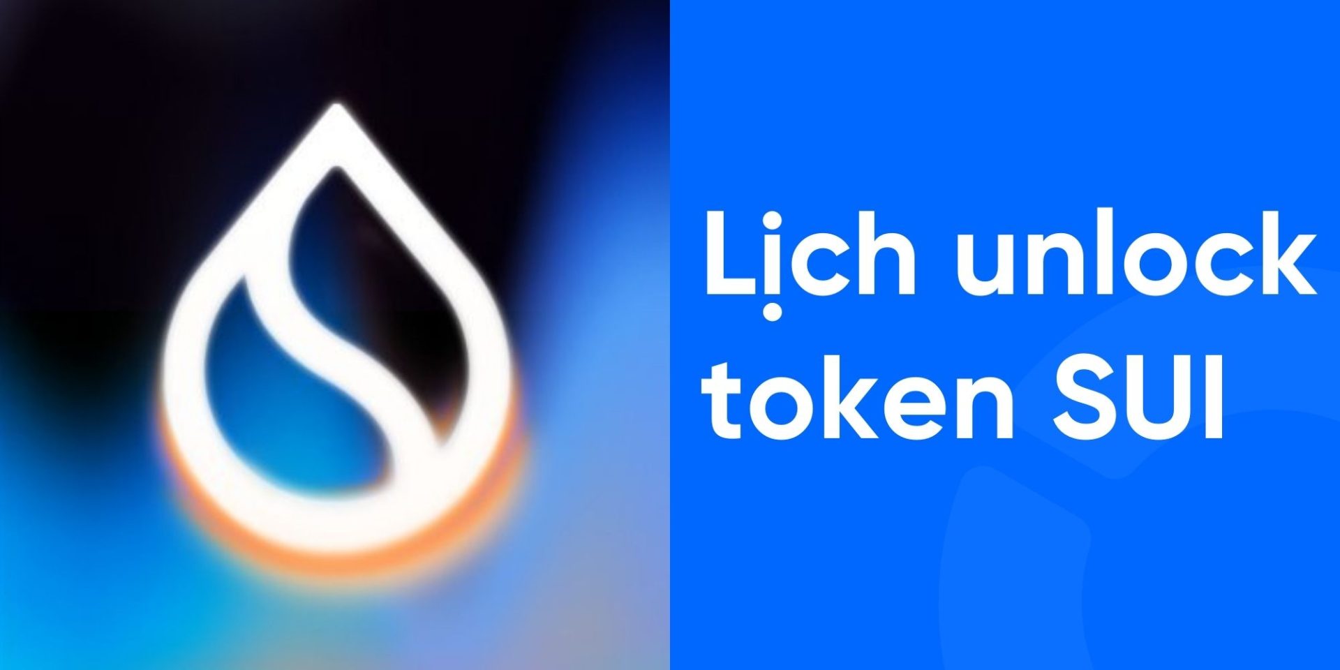 Lịch unlock token SUI
