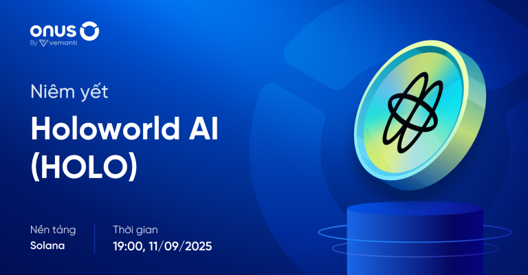 Niêm yết Holoworld AI (HOLO) trên ứng dụng ONUS