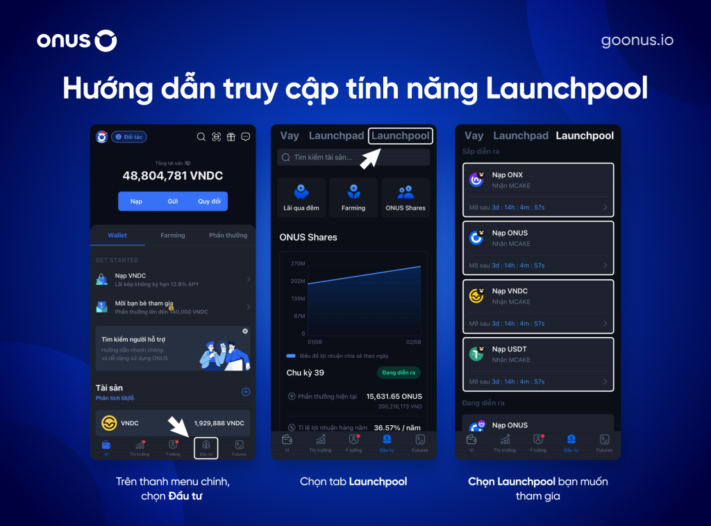 Launchpool #49 - Tổng phần thưởng 8,908,200 MOON