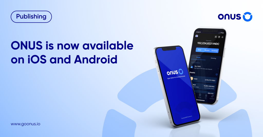 ONUS is now available on iOS and Android