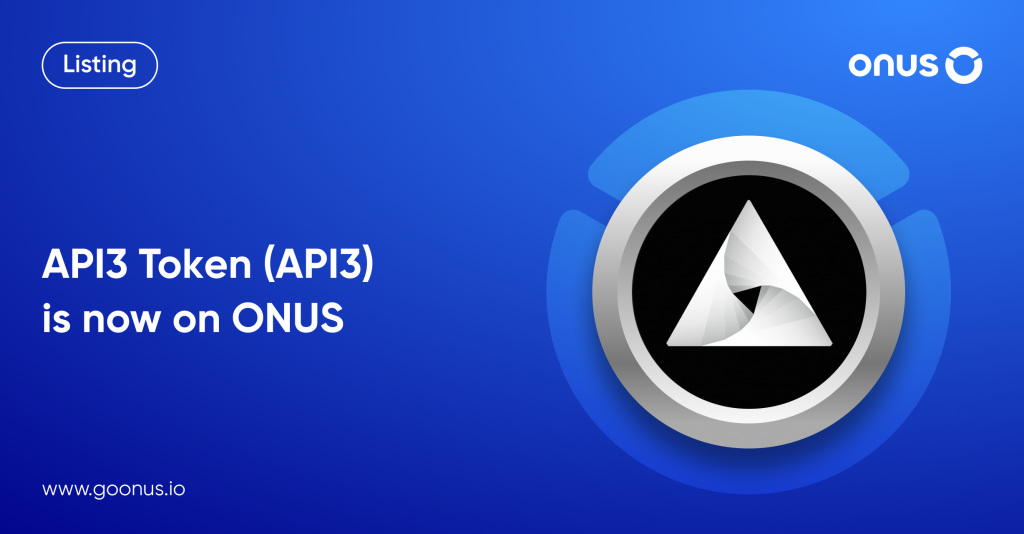 API3 Token (API3) is now available on ONUS