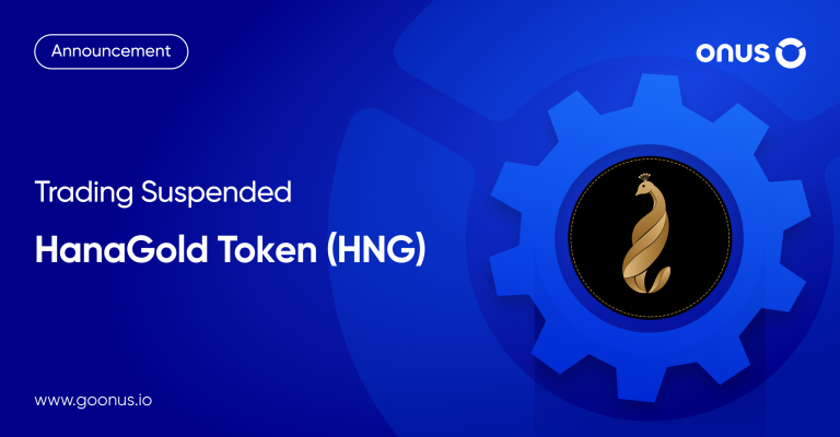 HanaGold Token (HNG) Trading Suspended