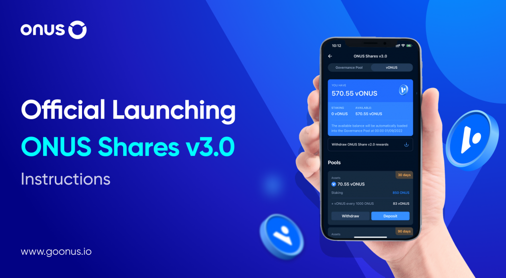 ONUS Shares v3.0 officially launched - Instructions