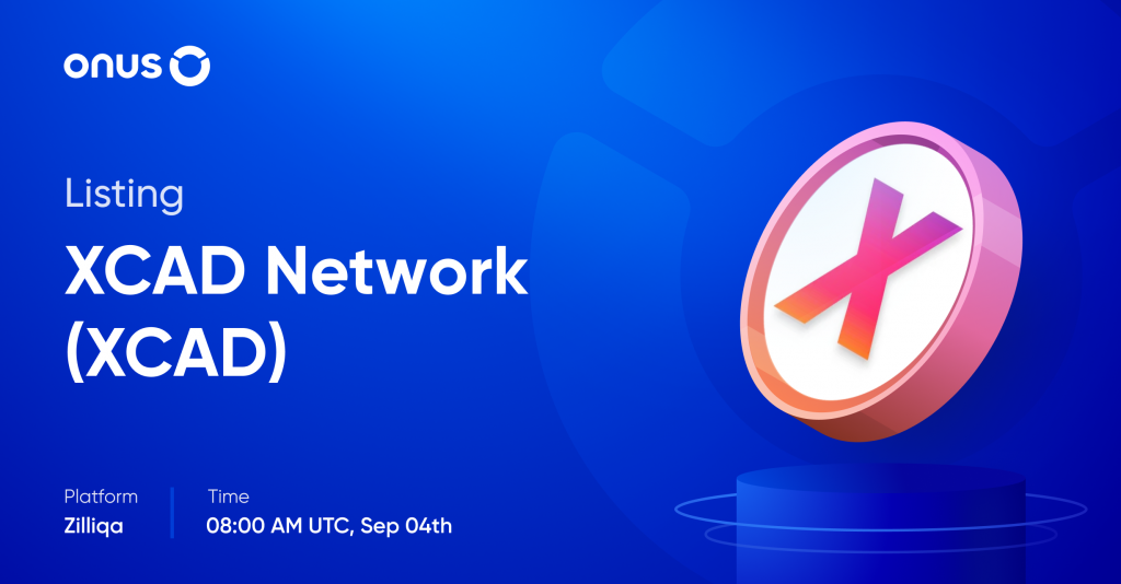 XCAD Network Token (XCAD) gets listed on ONUS