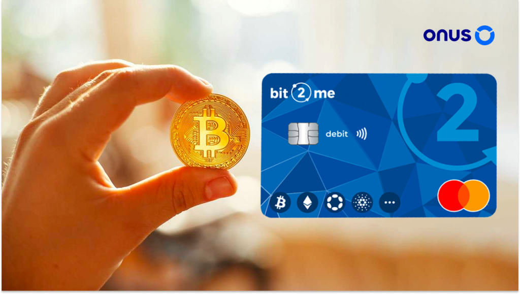 Bit2Me and Mastercard launch debit card with crypto cashback