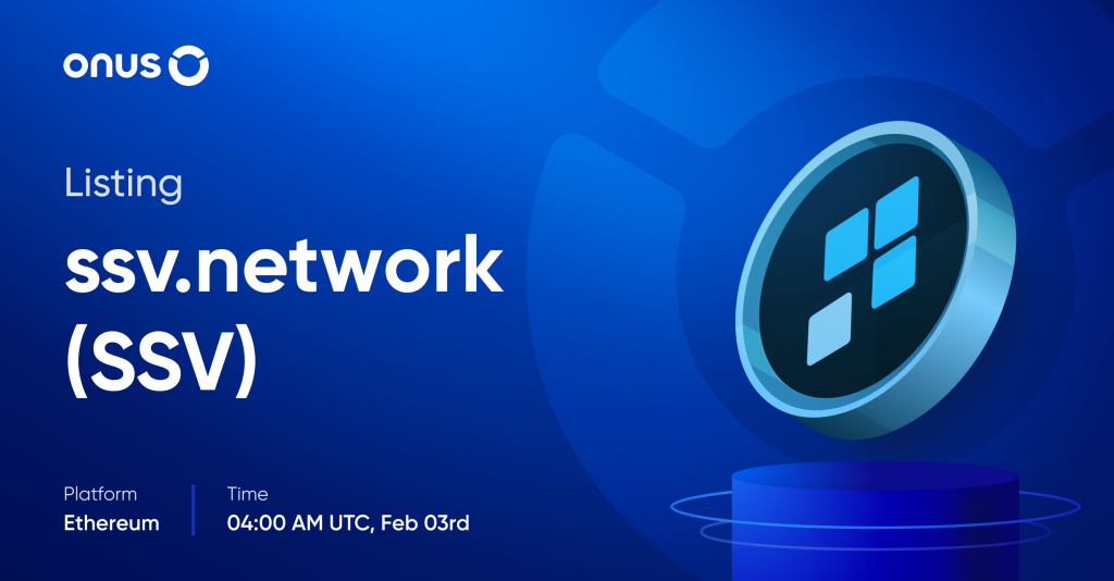 ssv.network (SSV) is now available on ONUS