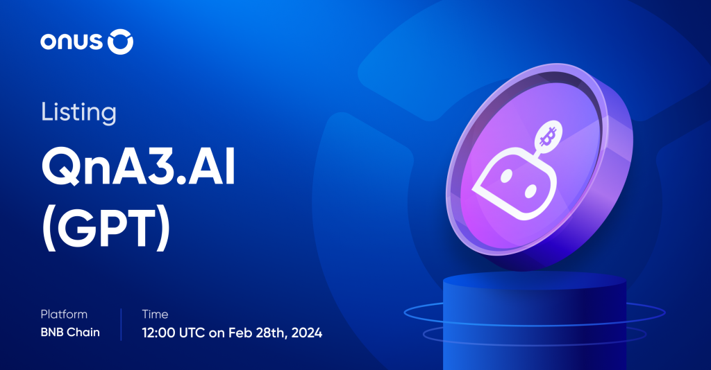 QnA3.AI (GPT) gets listed on ONUS