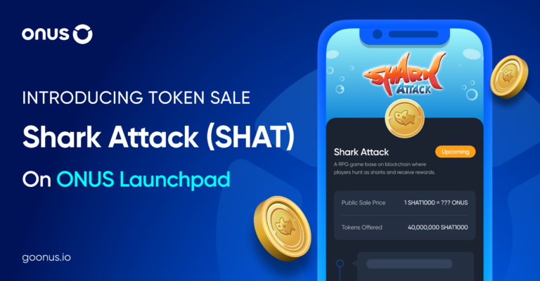 Introducing the Shark Attack (SHAT1000) Token Sale on ONUS Launchpad