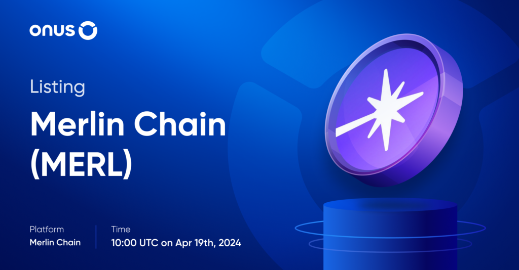 Merlin Chain (MERL) gets listed on ONUS
