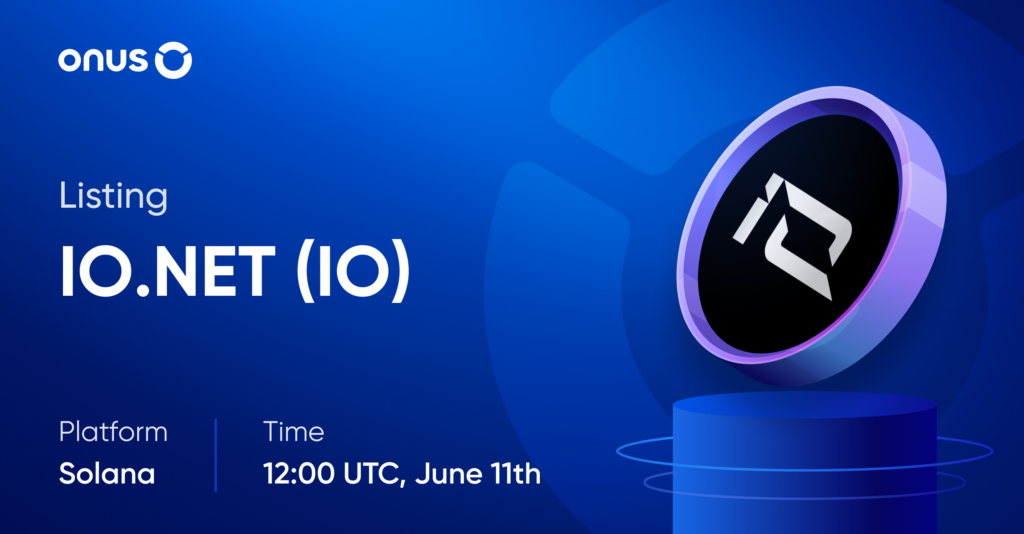 IO.NET (IO) gets listed on ONUS