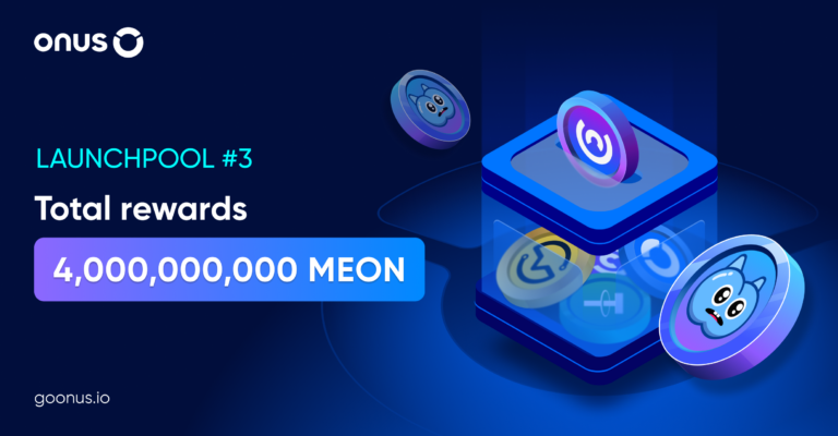 Launchpool #3 - Total Reward 4,000,000,000 MEON