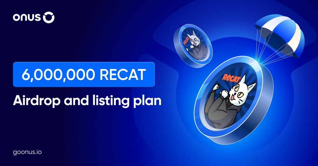 6,000,000 RECAT airdrop and listing plan