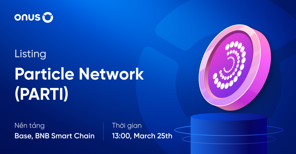 Particle Network (PARTI) gets listed on ONUS