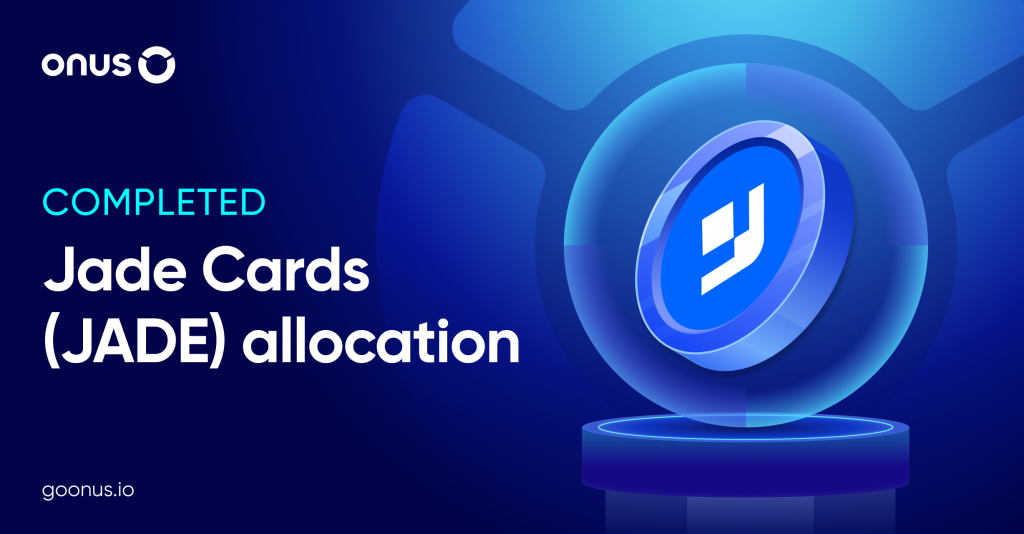 Completed Jade Cards (JADE) allocation