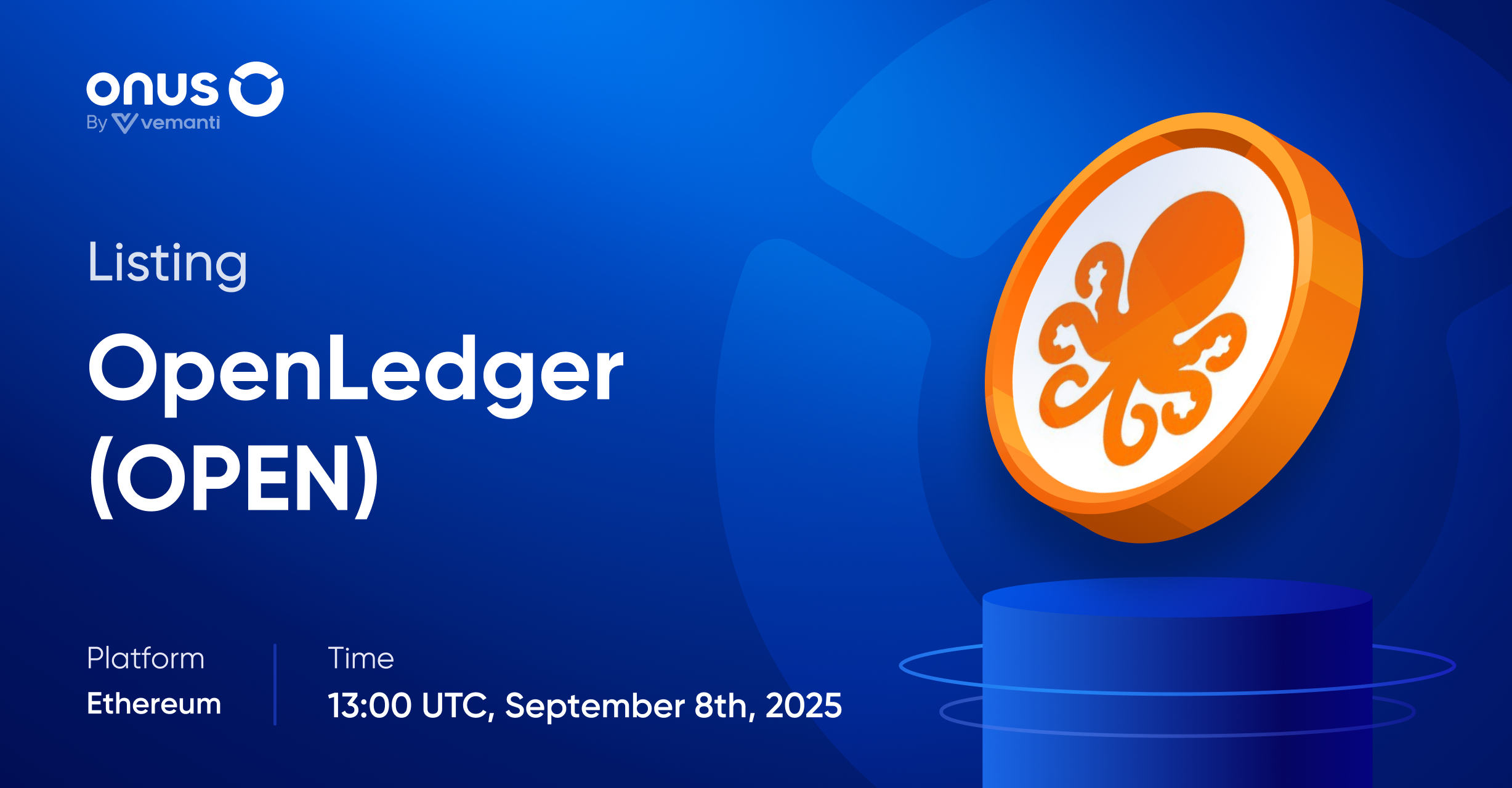 OpenLedger (OPEN) gets listed on ONUS